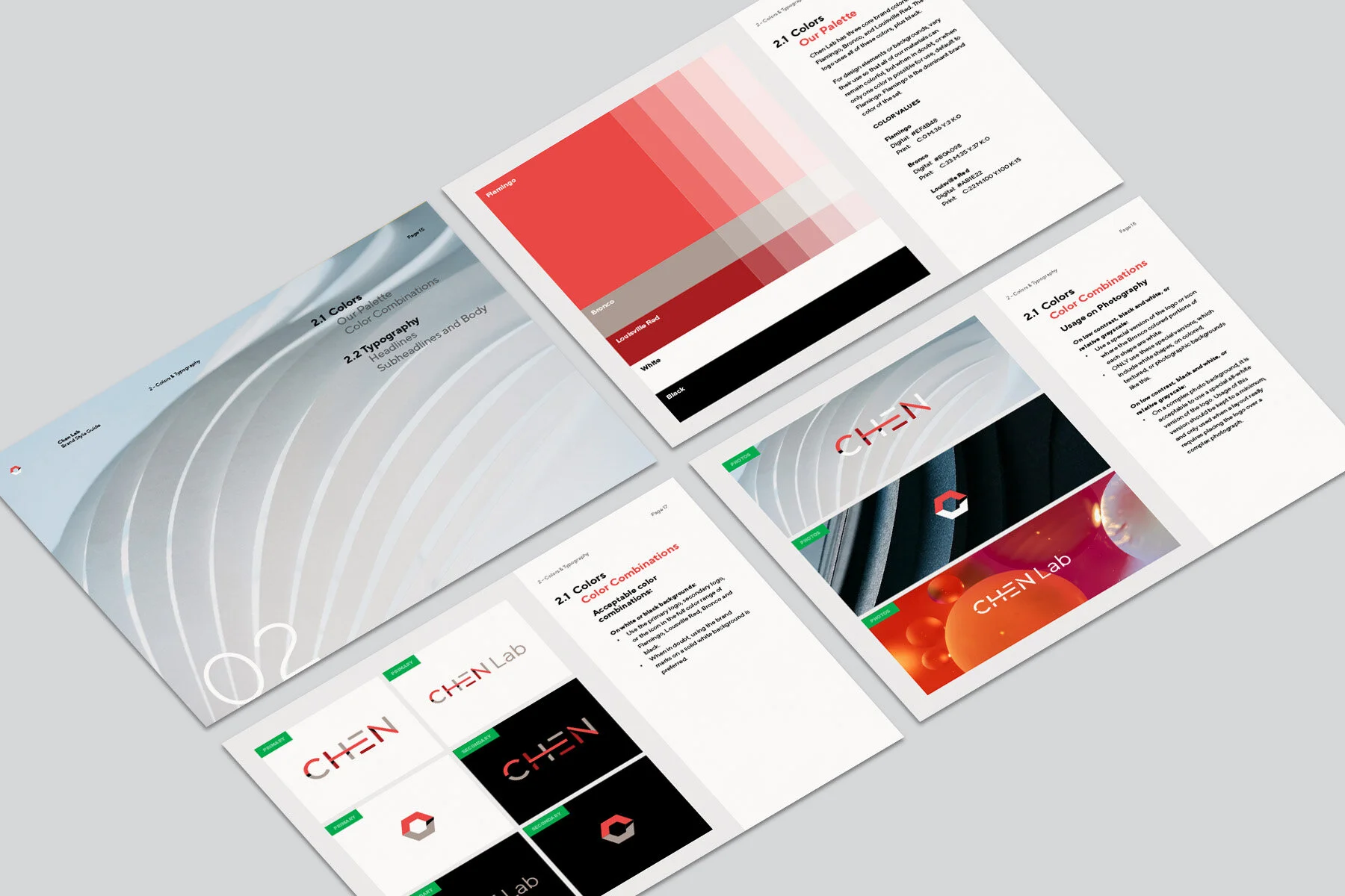 Branding Design for Chen Lab at the University of Louisville — Russell Shaw