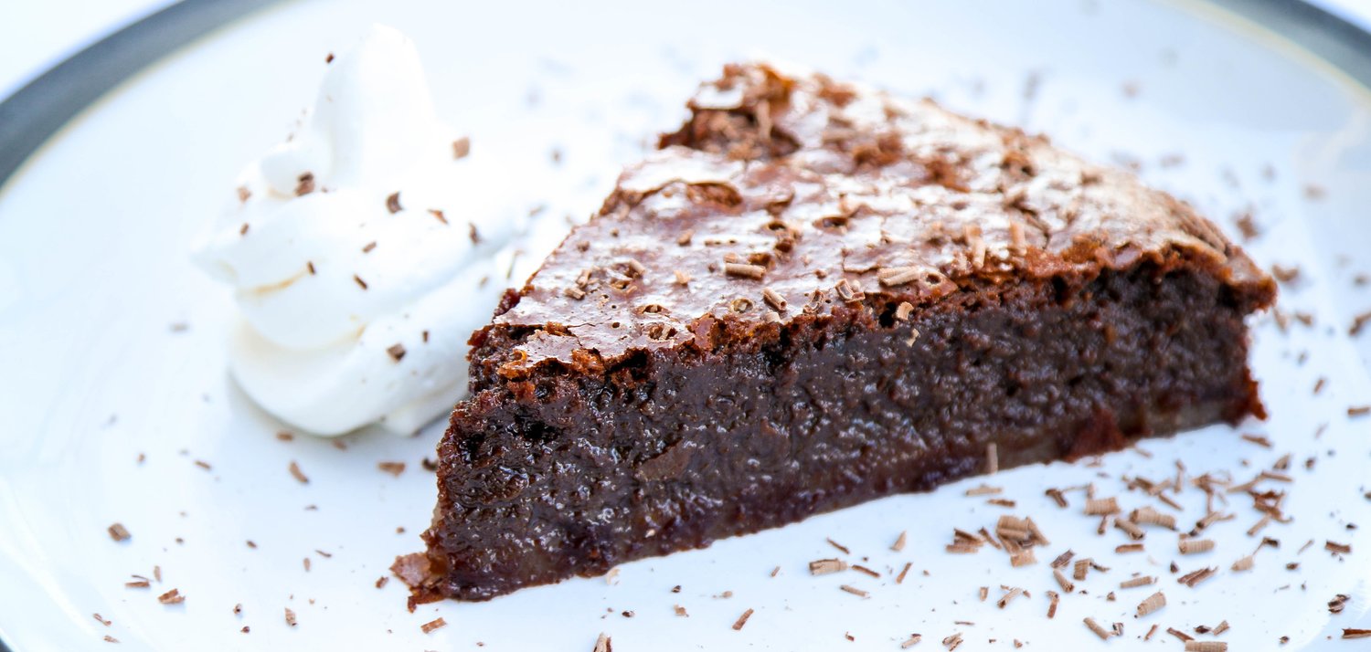 The Hungry Hounds— Mexican Chocolate Custard Cake