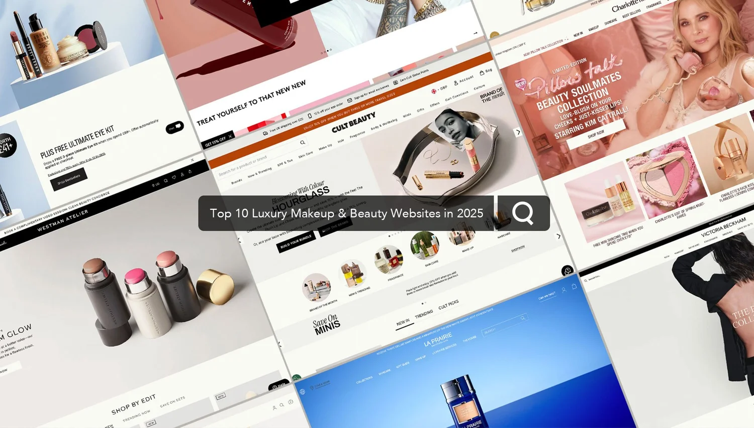 Luxury Makeup & Beauty Websites website ideas and inspiration for 2025 ...