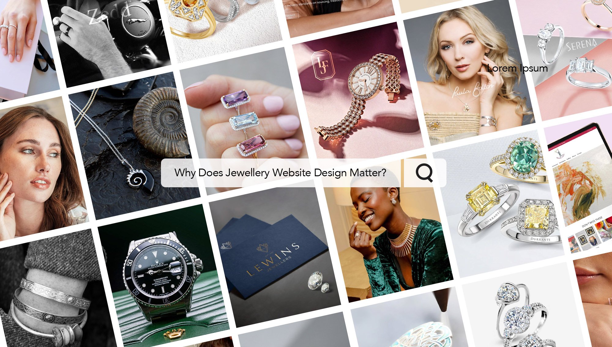 Jewellery Website Design | Bespoke Shopify eCommerce by Lionsorbet ...