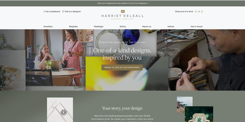 Top 20 Jewellery & Watch Website Designs 2025 — Lionsorbet