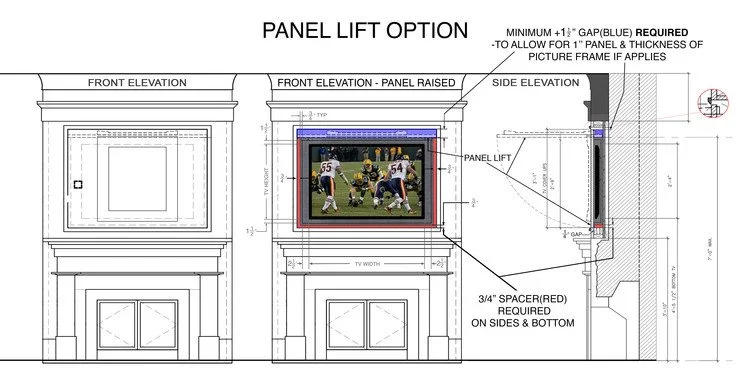 Enhance Your TV with Framed Art or Mirror | TV CoverUps