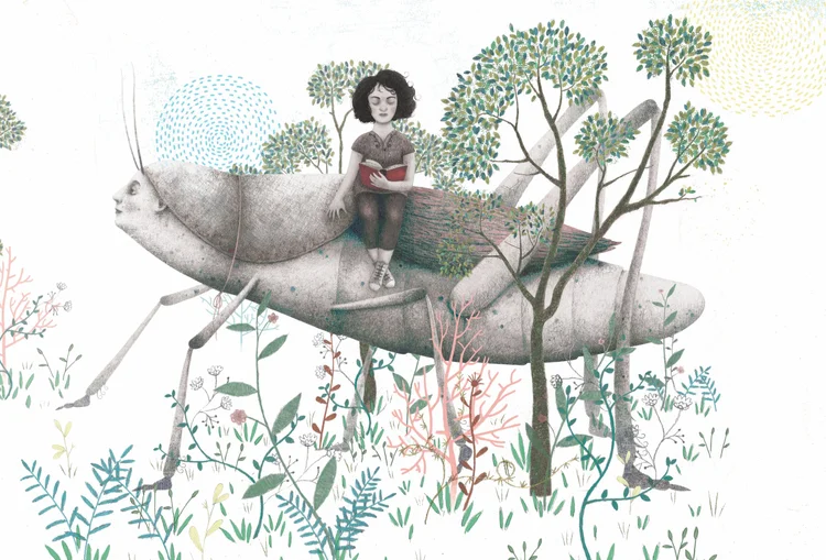 Artwork: Reader Jumping by Alefes Silva — KWELI / Truth From the ...