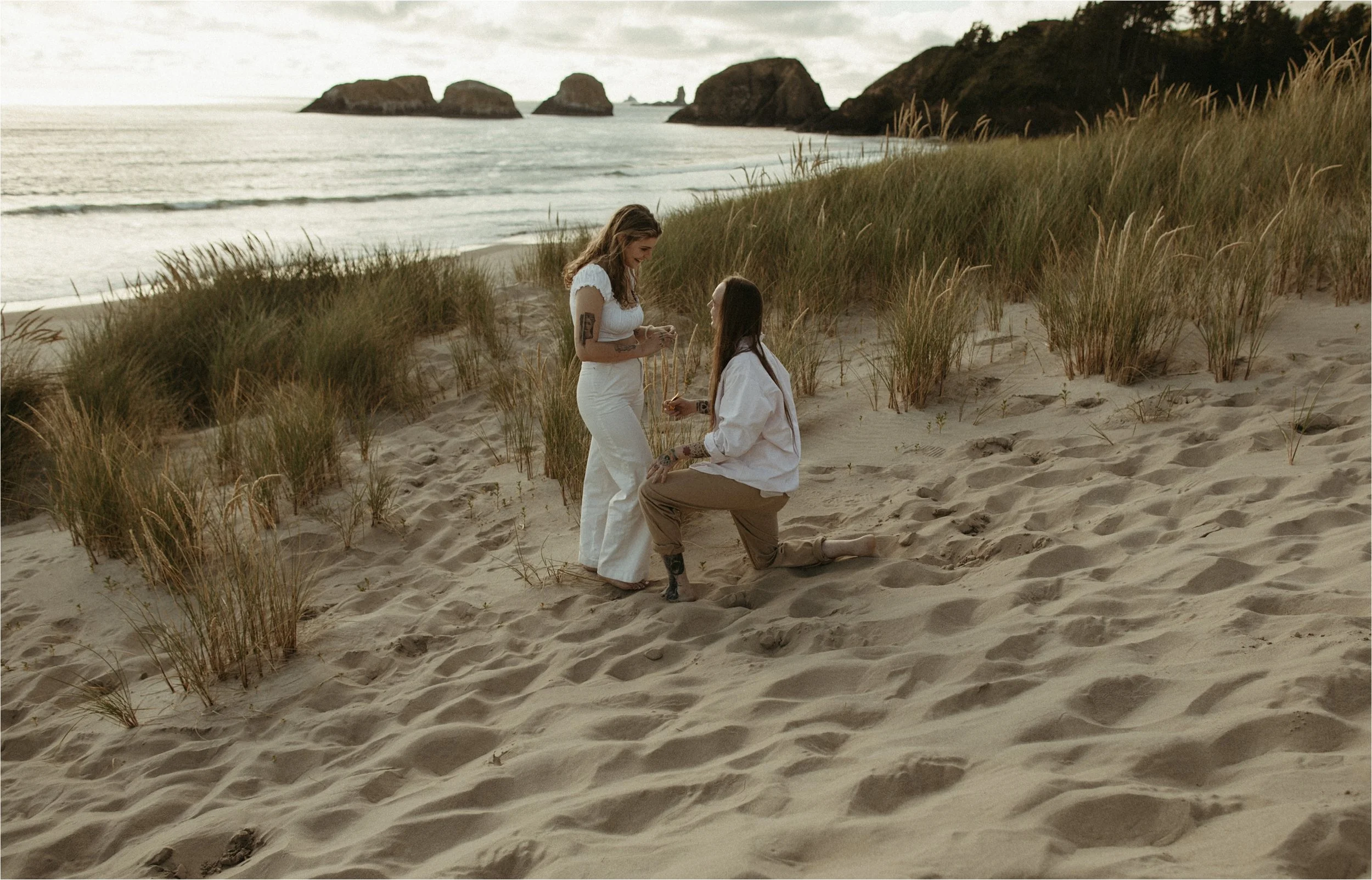 Cannon Beach Proposal | Oregon Wedding Photographer — Corrie Mahr ...