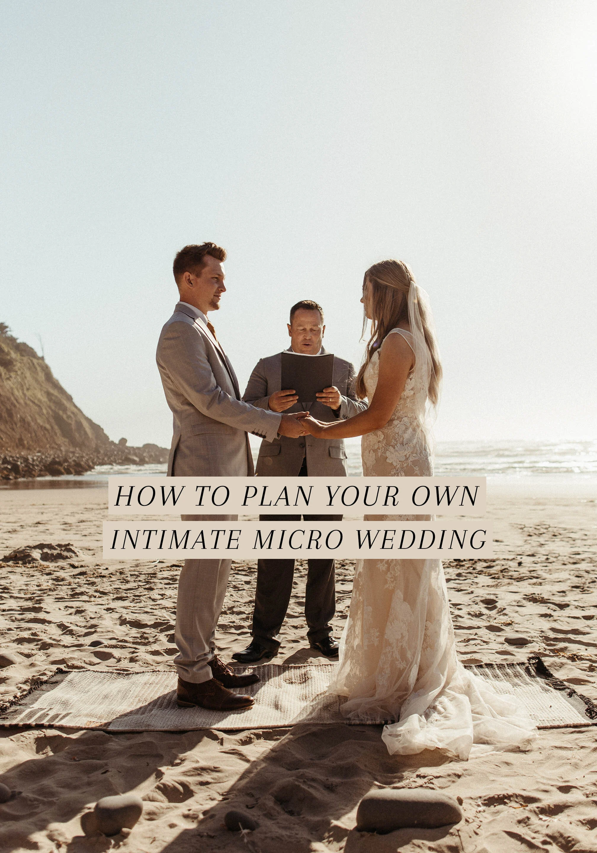 How to Have a Beautiful Micro Wedding // Ideas for Alternative Weddings ...
