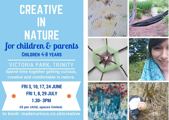 Creative in Nature sessions — Made Curious
