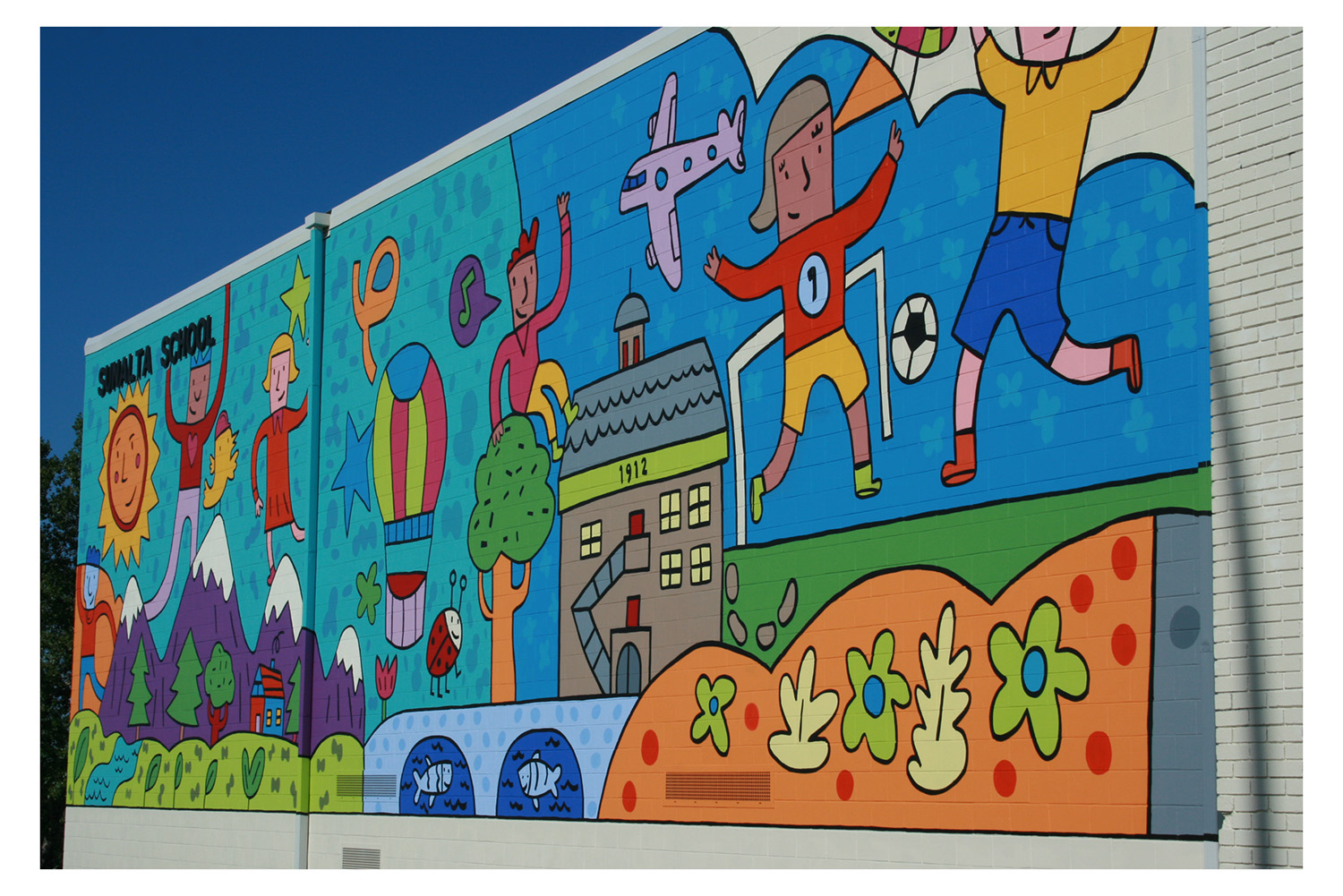 Sunalta School Mural — Bernbaum Architect Ltd.