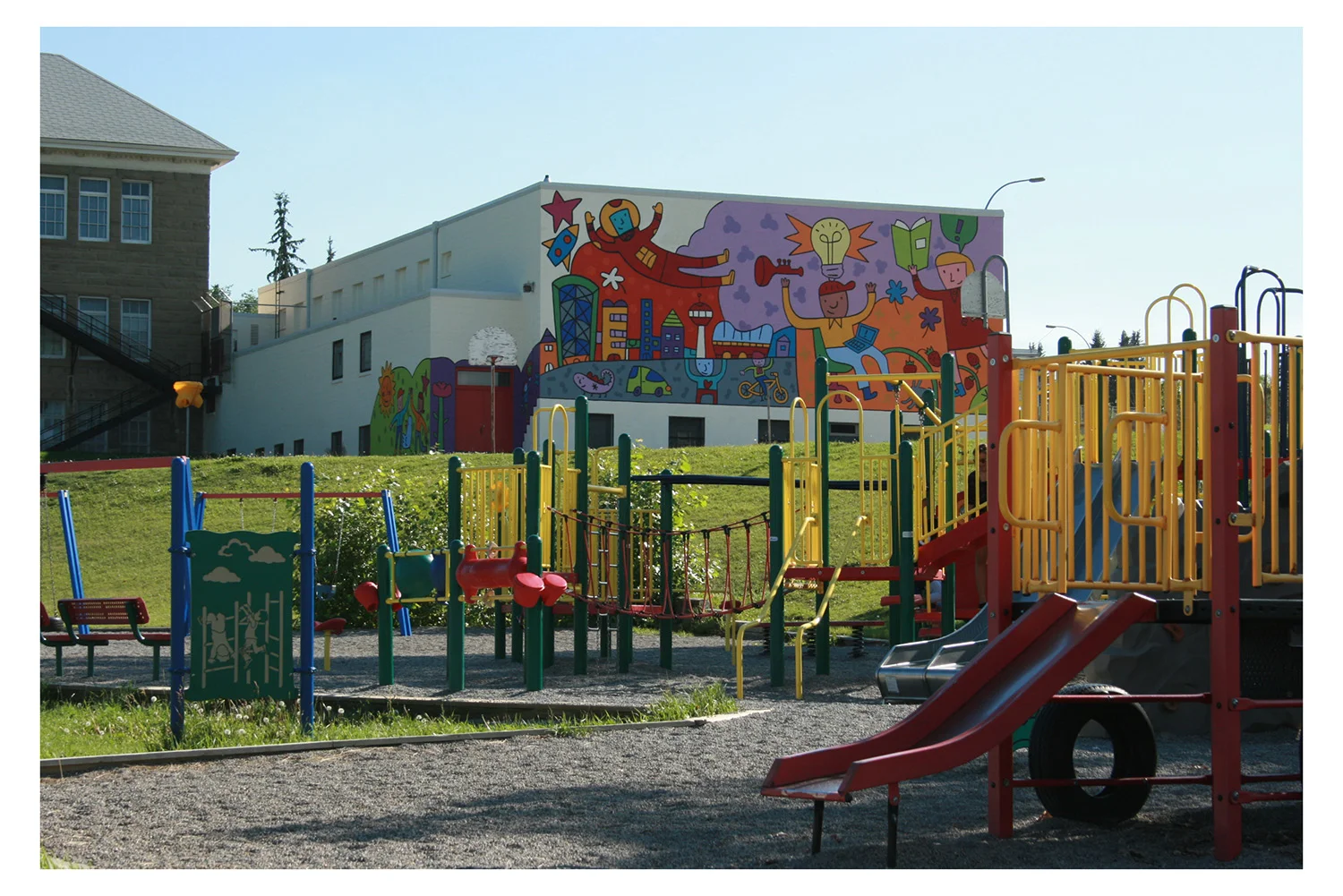 Sunalta School Mural — Bernbaum Architect Ltd.