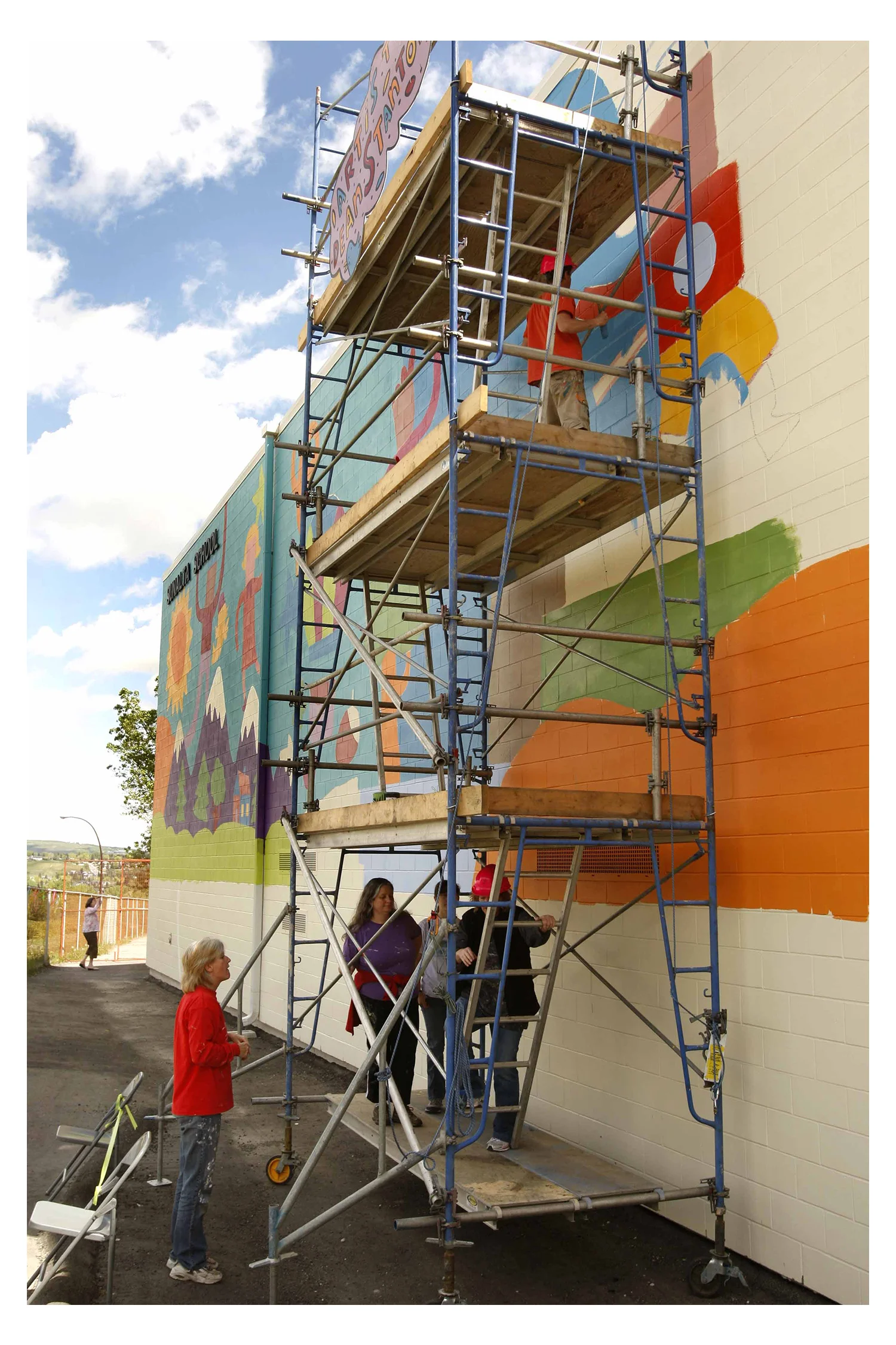 Sunalta School Mural — Bernbaum Architect Ltd.