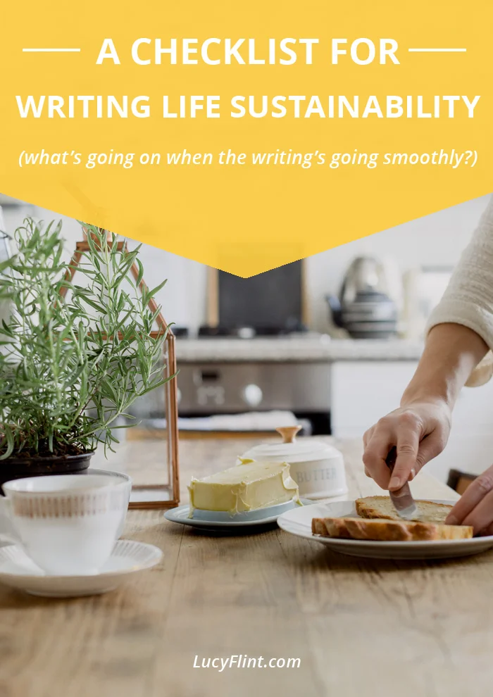 What's Going On When The Writing's Going Smoothly: A Mini Checklist for ...