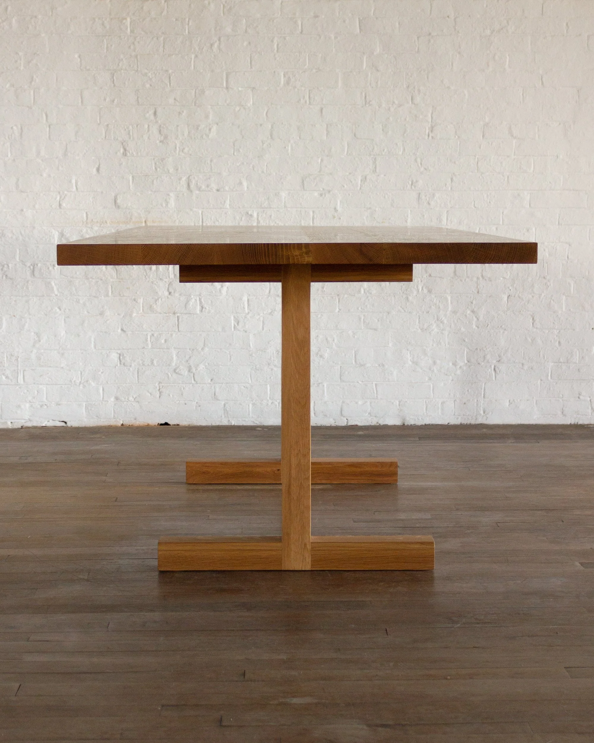 trestle dining table — bicyclette
