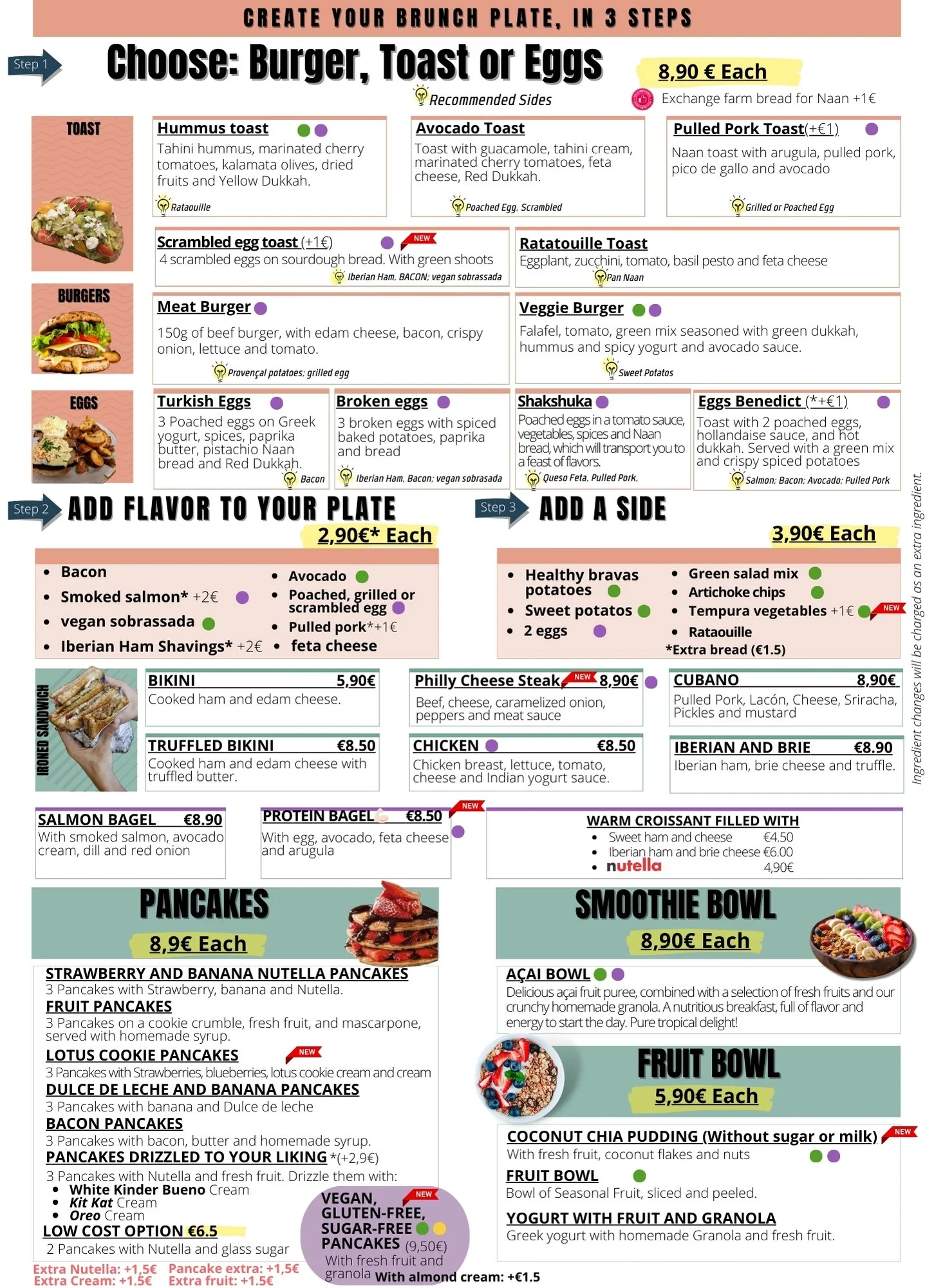 MENU — Somewhere Cafe