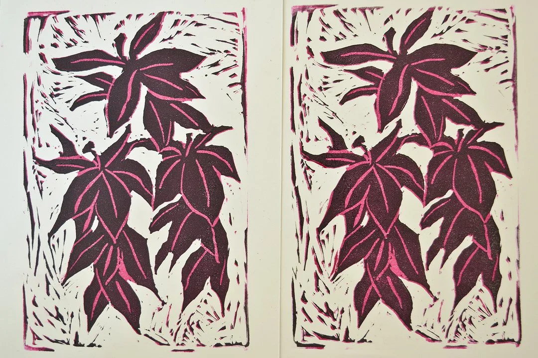 TBG Lino Reduction Printmaking — Alan Li