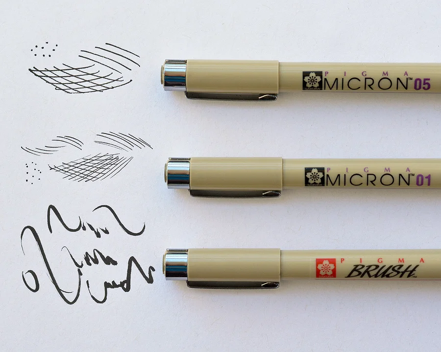 Sakura Pigma Micron Pen Review — Alan Li