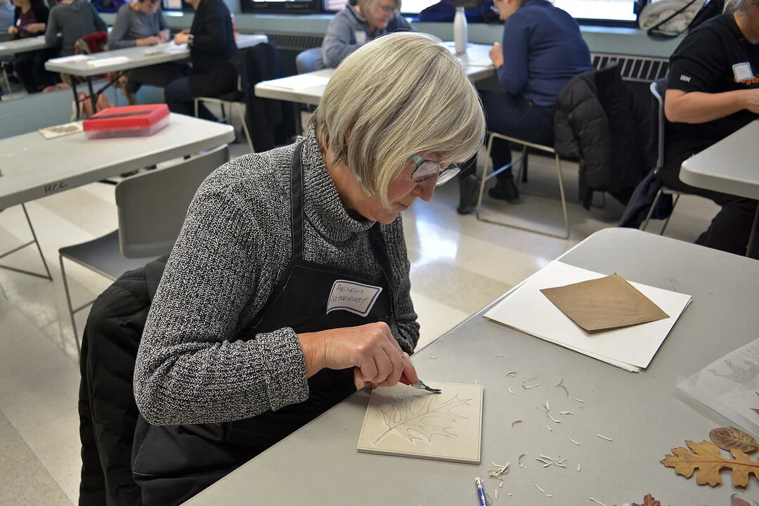 LEAF Linocut Workshop — Alan Li