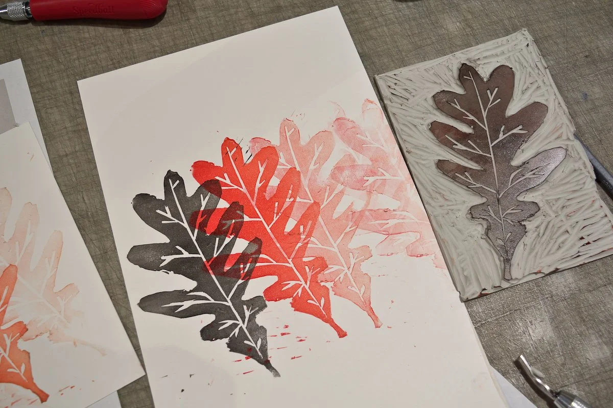 Gwartzman's Linocut Workshop — Alan Li