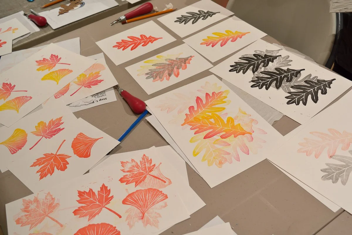 Gwartzman's Linocut Workshop — Alan Li