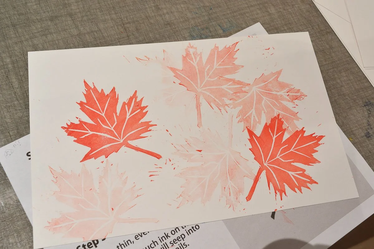 Gwartzman's Linocut Workshop — Alan Li