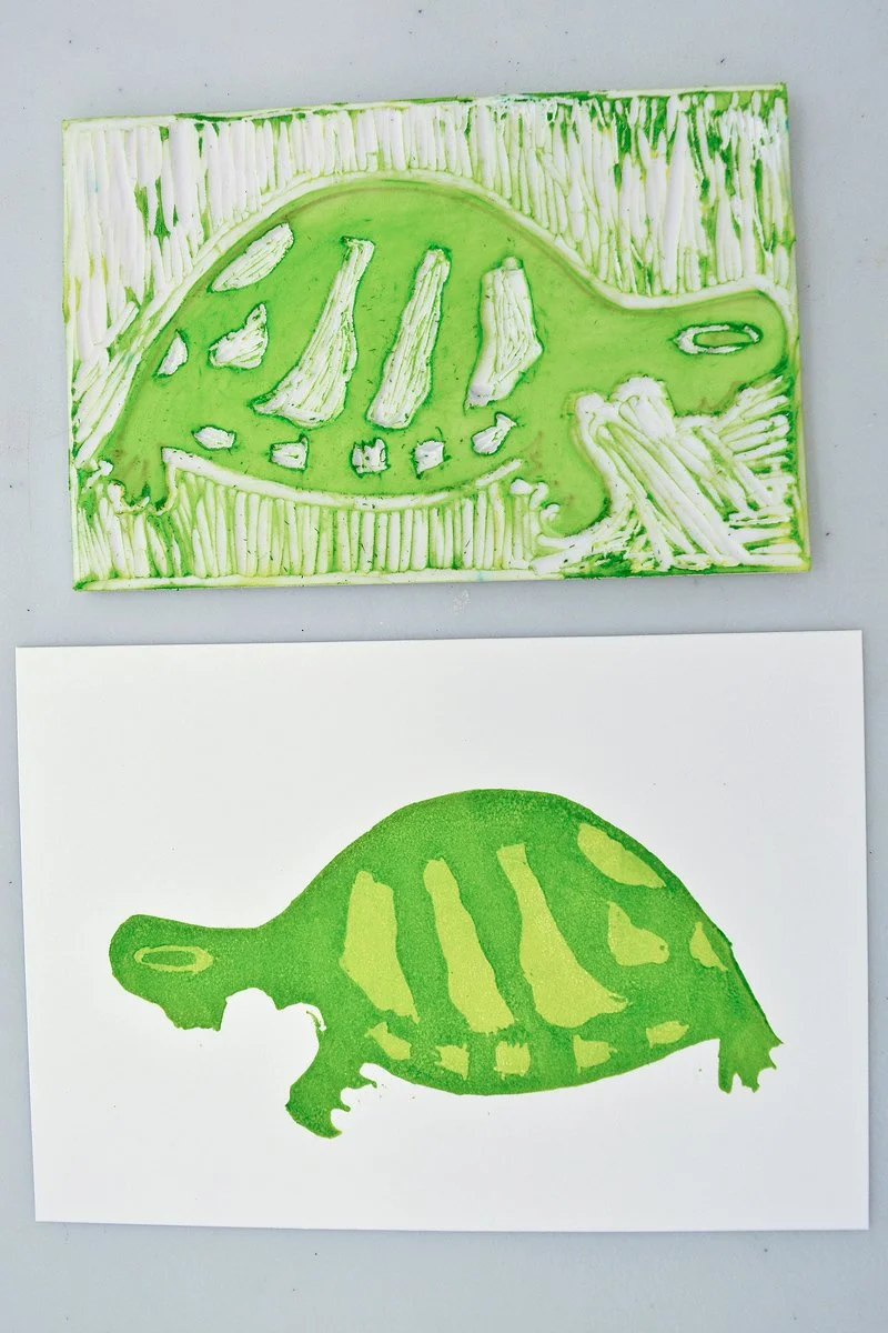 TBG Lino Reduction Printmaking — Alan Li