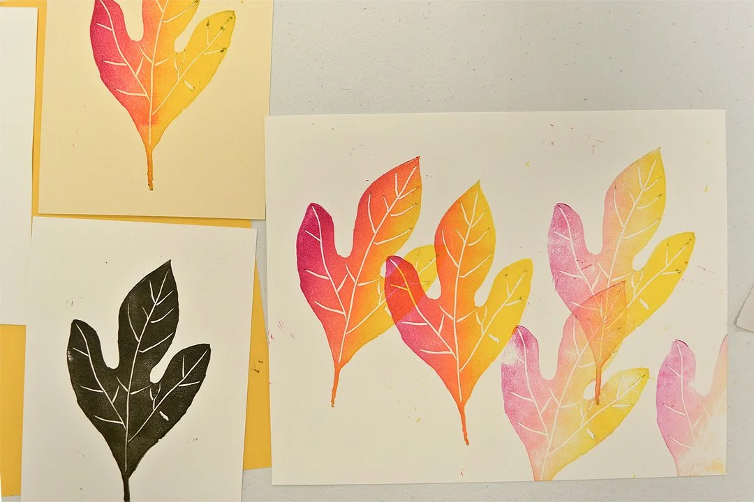 High Park Nature Centre Linocut Workshop — Alan Li