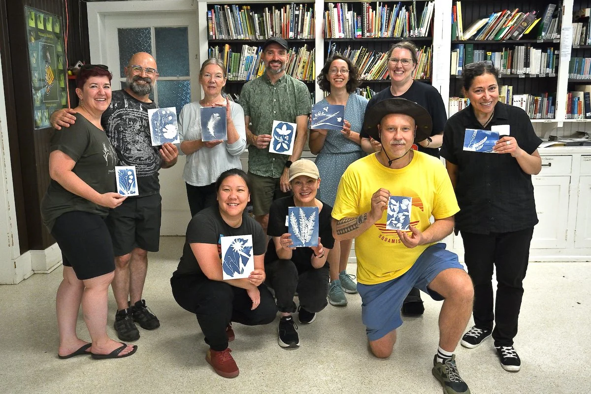 High Park Cyanotype Workshop — Alan Li
