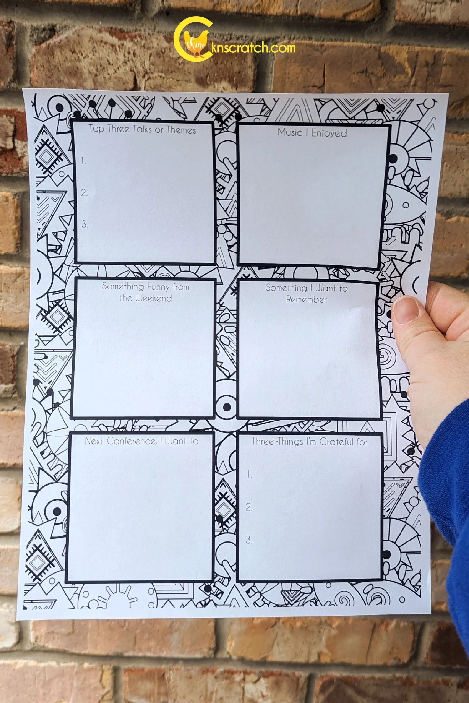 General Conference Review Sheet — Chicken Scratch N Sniff