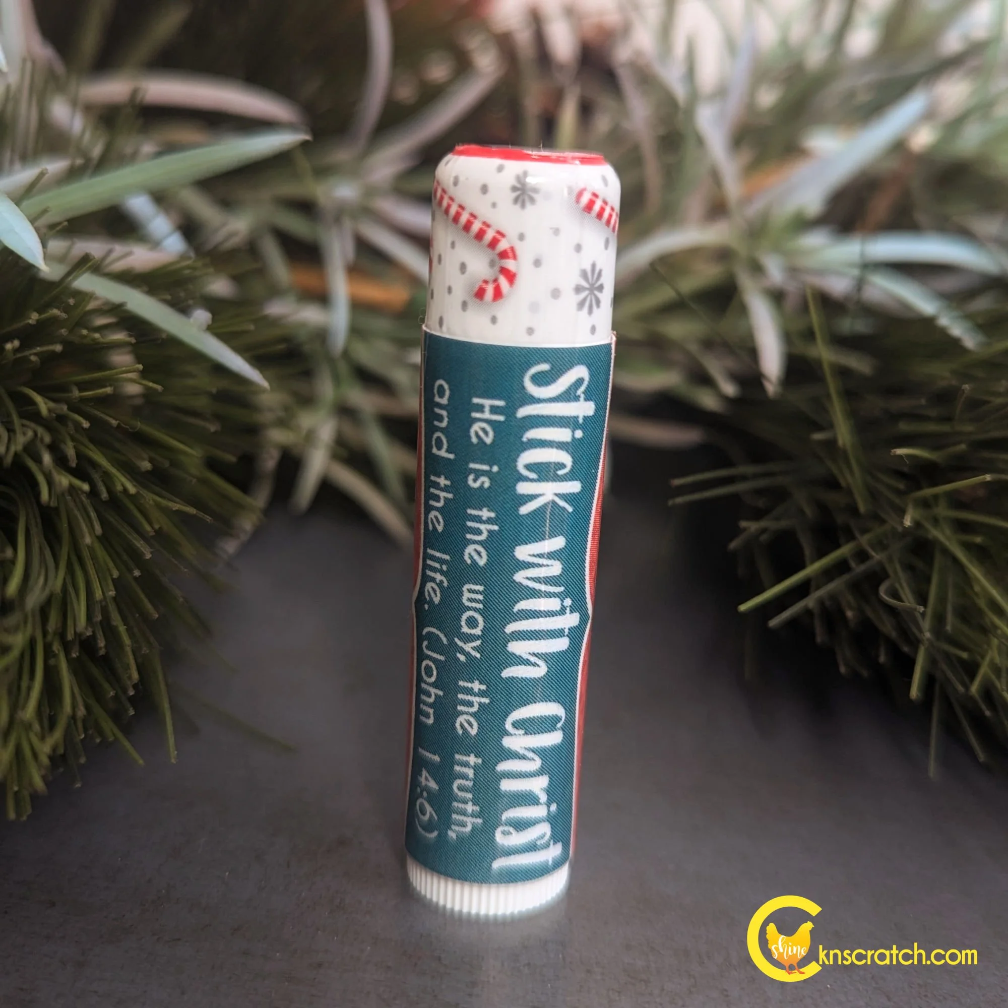 Christmas Chapstick Stocking Stuffer: Free Printable — Chicken Scratch ...