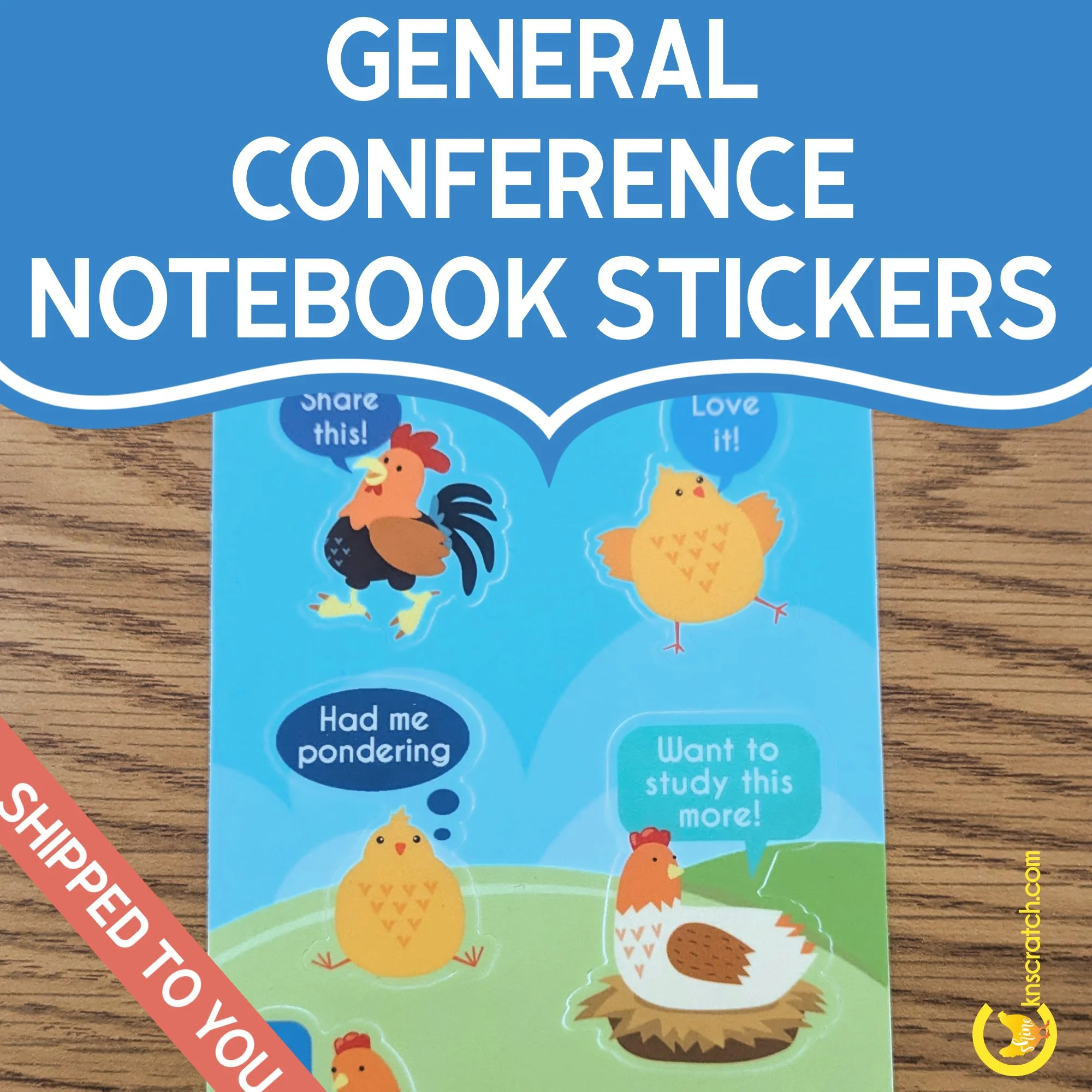 General Conference Fun — Chicken Scratch N Sniff