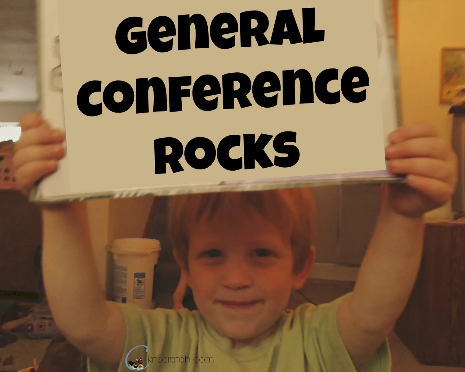 April 2014 General Conference Posters — Chicken Scratch N Sniff