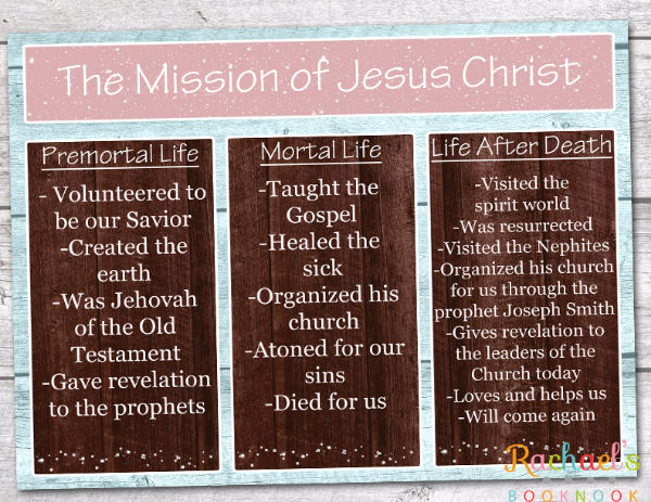 The Mission of Jesus Christ — Chicken Scratch N Sniff