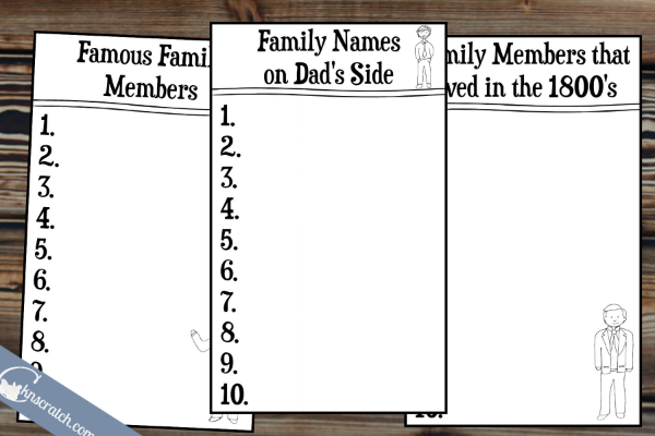 7 Fabulous Family History Games — Chicken Scratch N Sniff