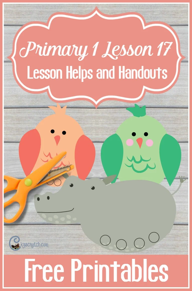 Lesson 17: I Am Thankful for My Hands — Chicken Scratch N Sniff