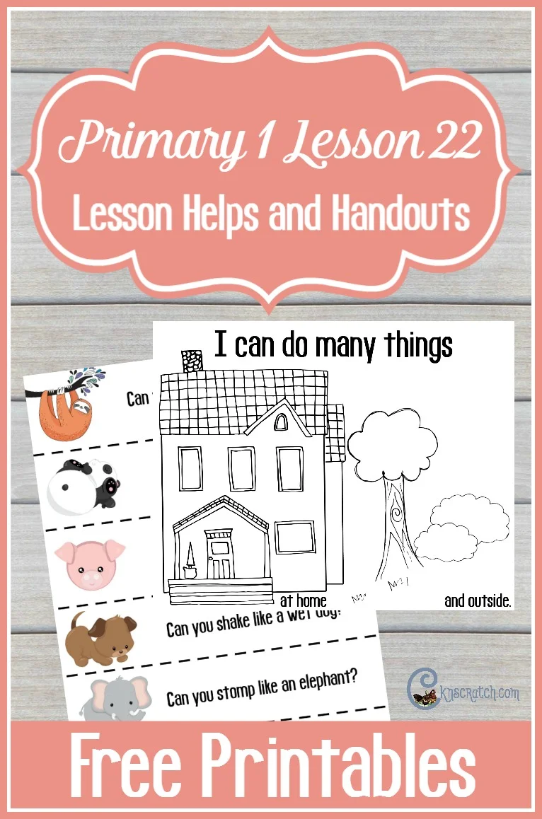 Lesson 22: I Can Do Many Things — Chicken Scratch N Sniff