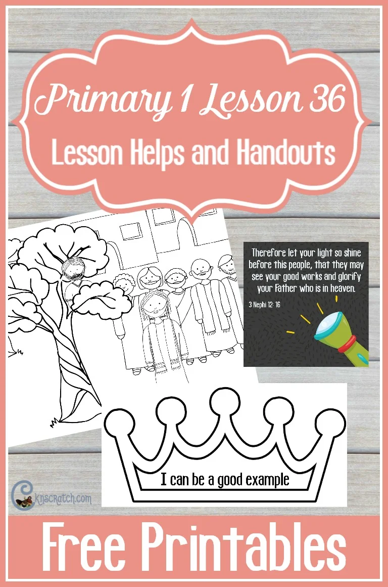 Lesson 36: I Can Be a Good Example — Chicken Scratch N Sniff