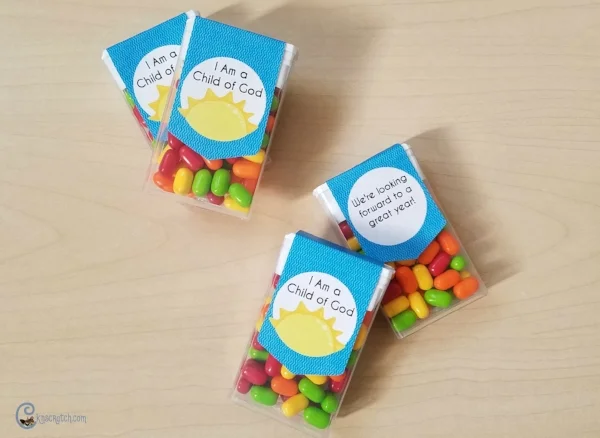 I Am a Child of God Tic Tac Wrappers — Chicken Scratch N Sniff