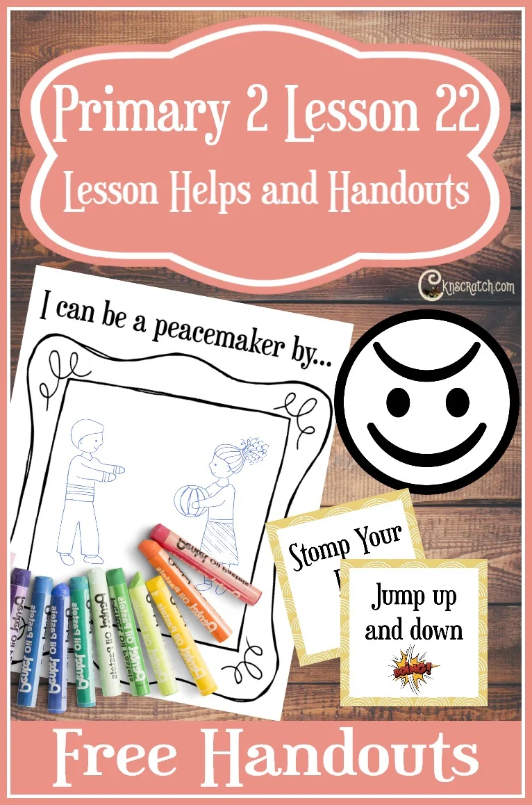 Lesson 22: Blessed are the Peacemakers — Chicken Scratch N Sniff