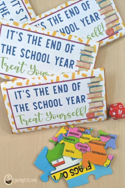 End of the Year Teacher Candy Wrapper — Chicken Scratch N Sniff