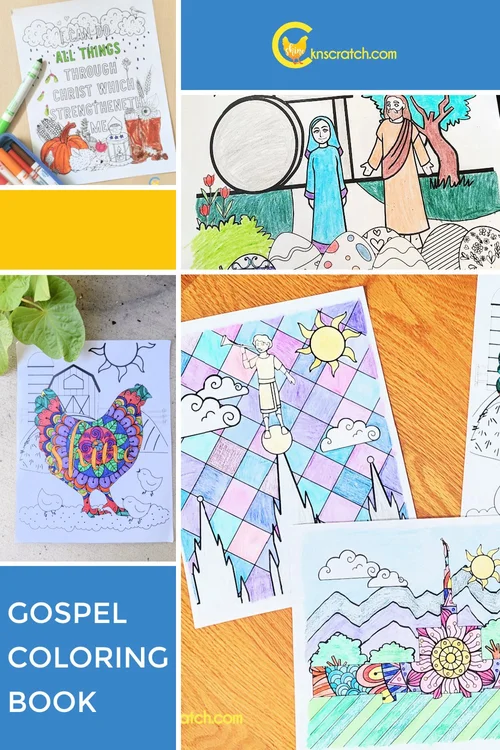 Christ Mosaic Activity — Chicken Scratch N Sniff