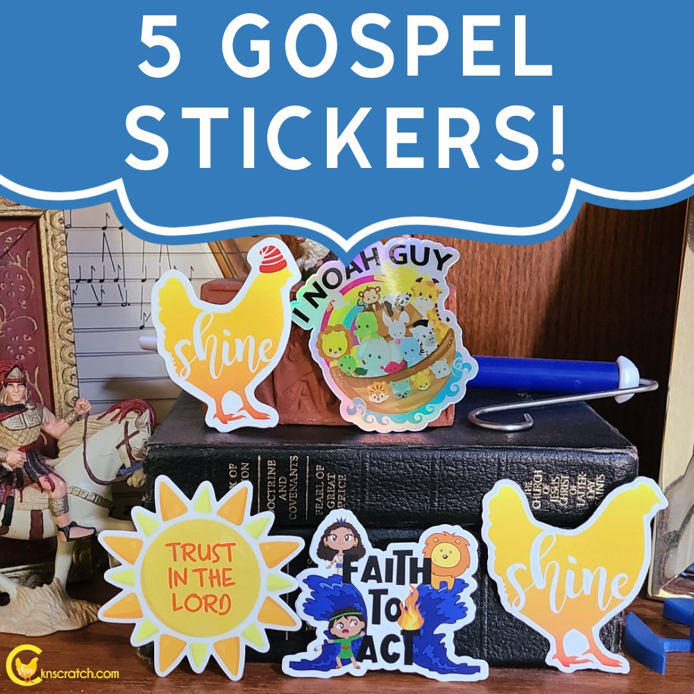 Gospel Fun for Latter-day Saints — Chicken Scratch N Sniff
