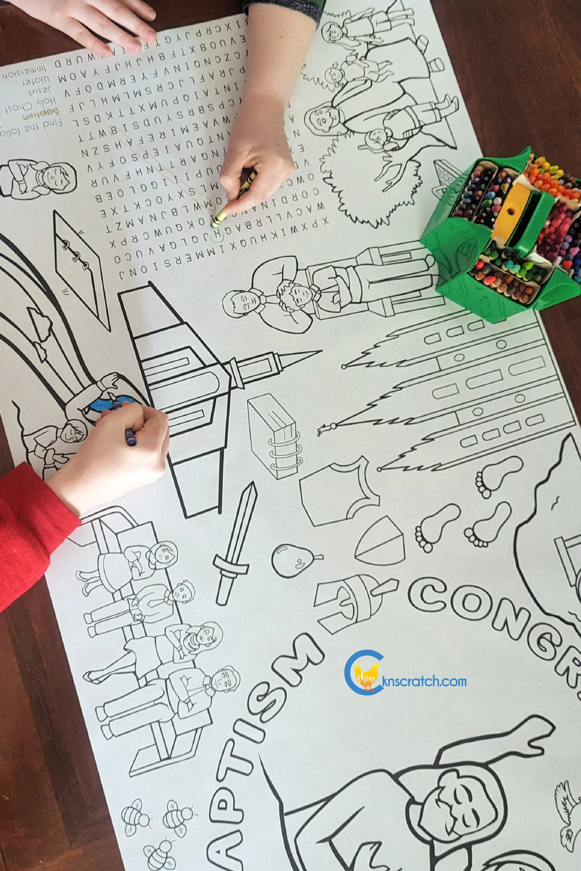 Latter-day Saint Pioneer Coloring Book (Instant Download) — Chicken ...