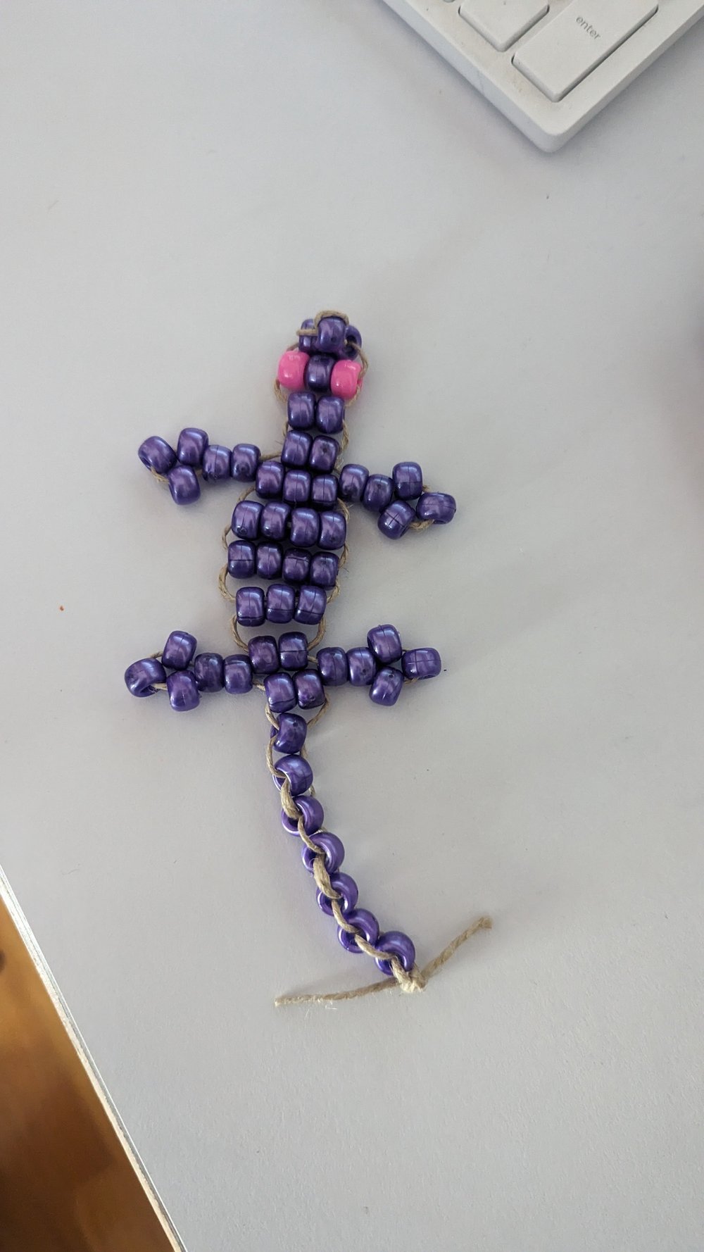 Beaded Lizard Craft