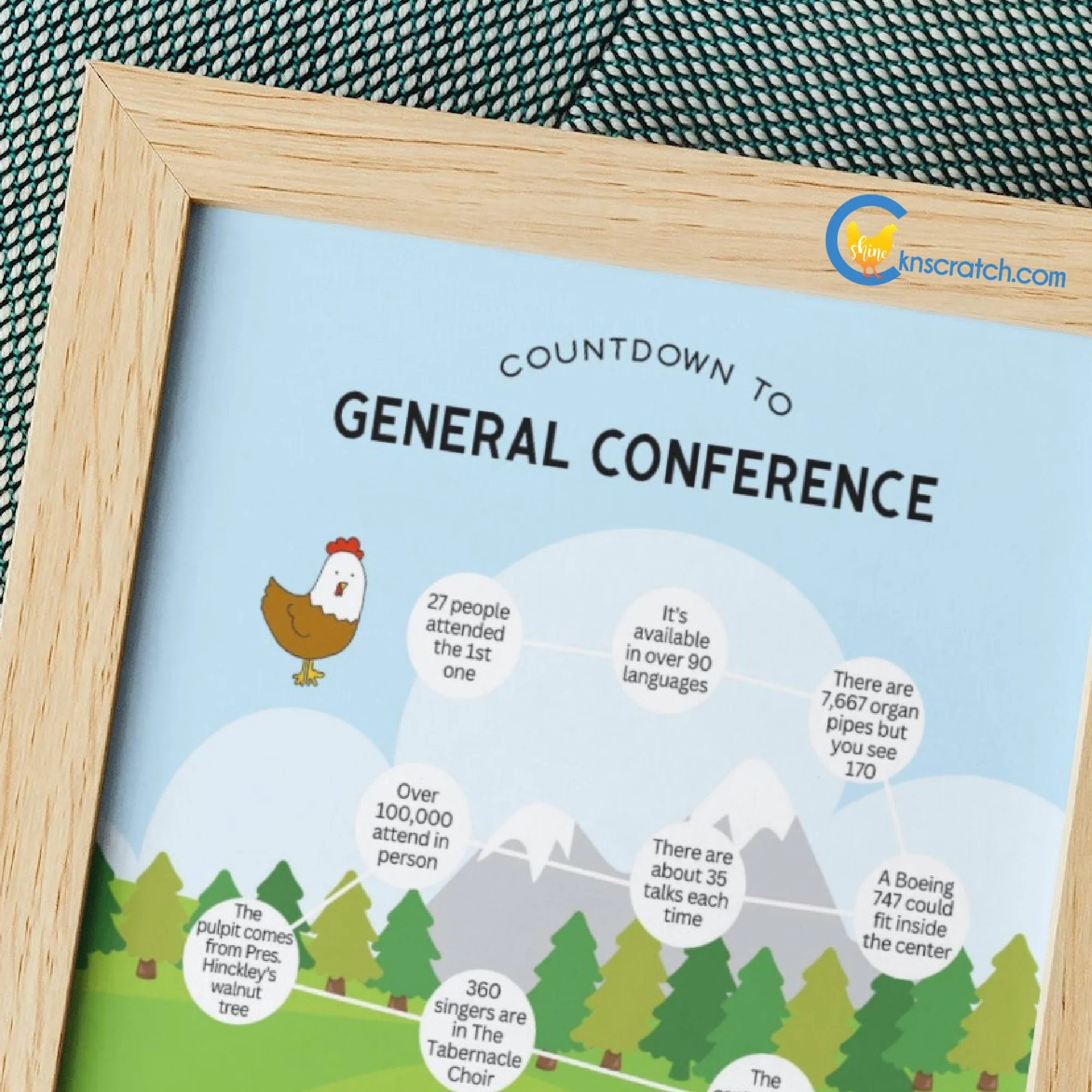 General Conference Activity Book for Kids — Chicken Scratch N Sniff