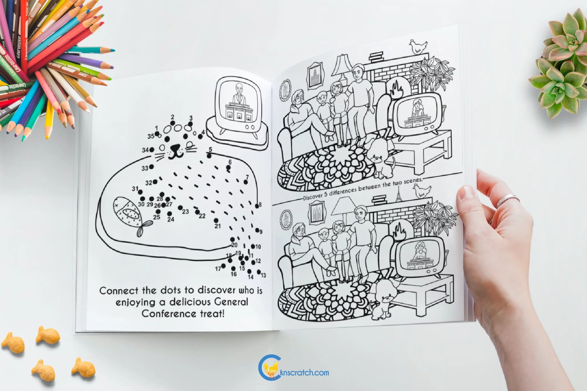 My Gospel Coloring Book (Print & Ship) — Chicken Scratch N Sniff