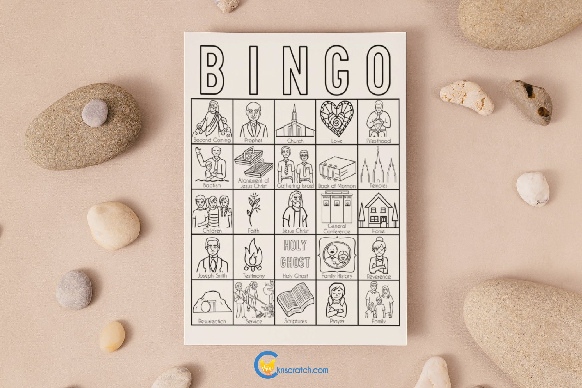 General Conference Bingo: Listen to the Word (Print & Ship) — Chicken ...