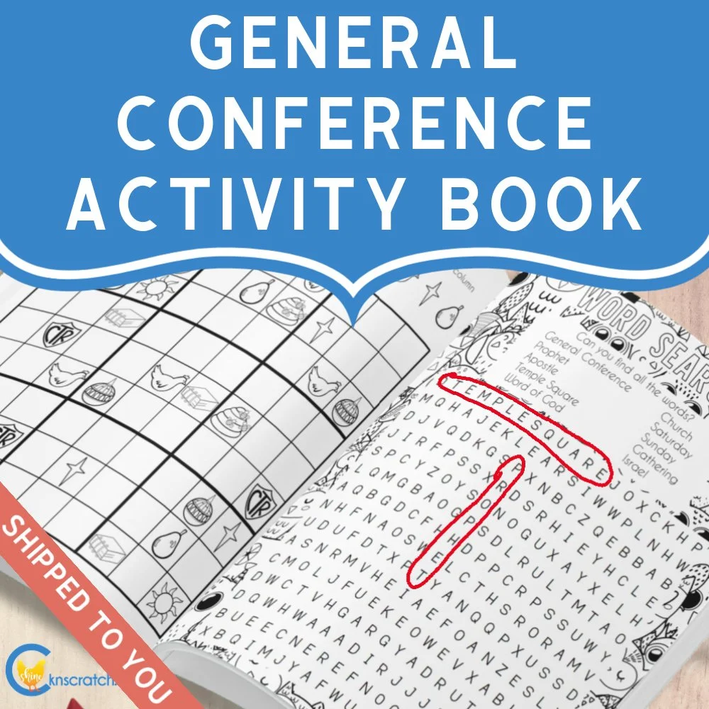 General Conference Fun — Chicken Scratch N Sniff