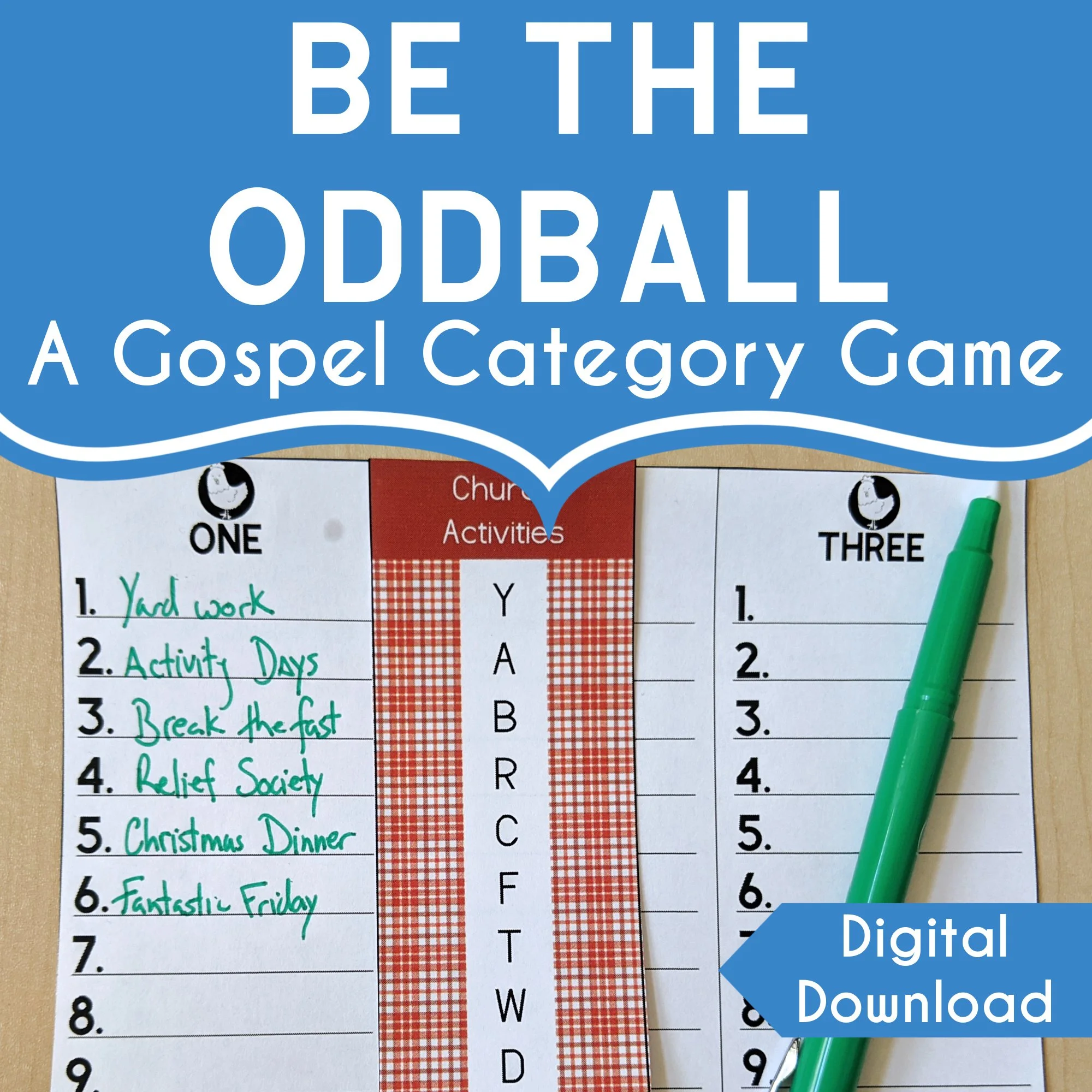 Gospel Games — Chicken Scratch N Sniff