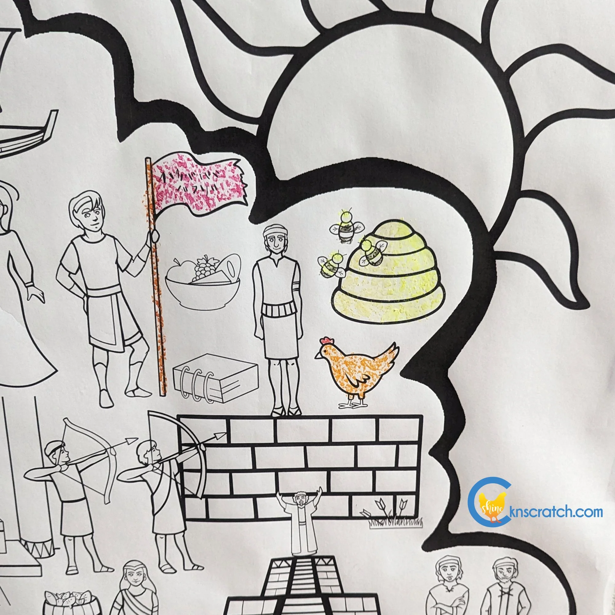 My Gospel Coloring Book (Instant Download) — Chicken Scratch N Sniff