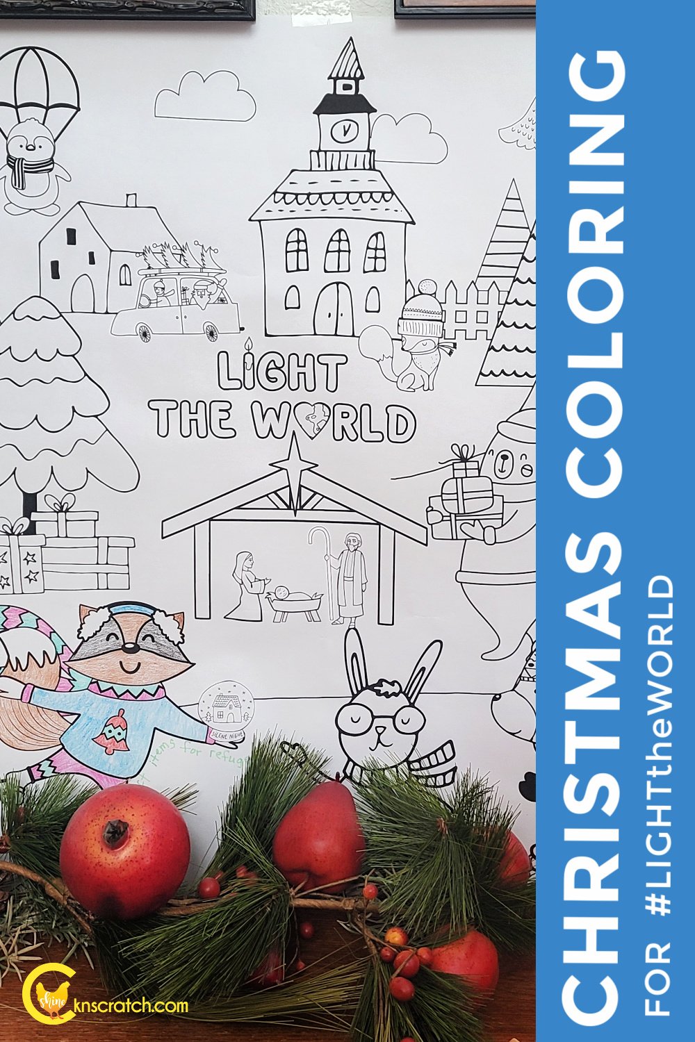 Crack the Code Christmas Game (Print & Ship) — Chicken Scratch N Sniff
