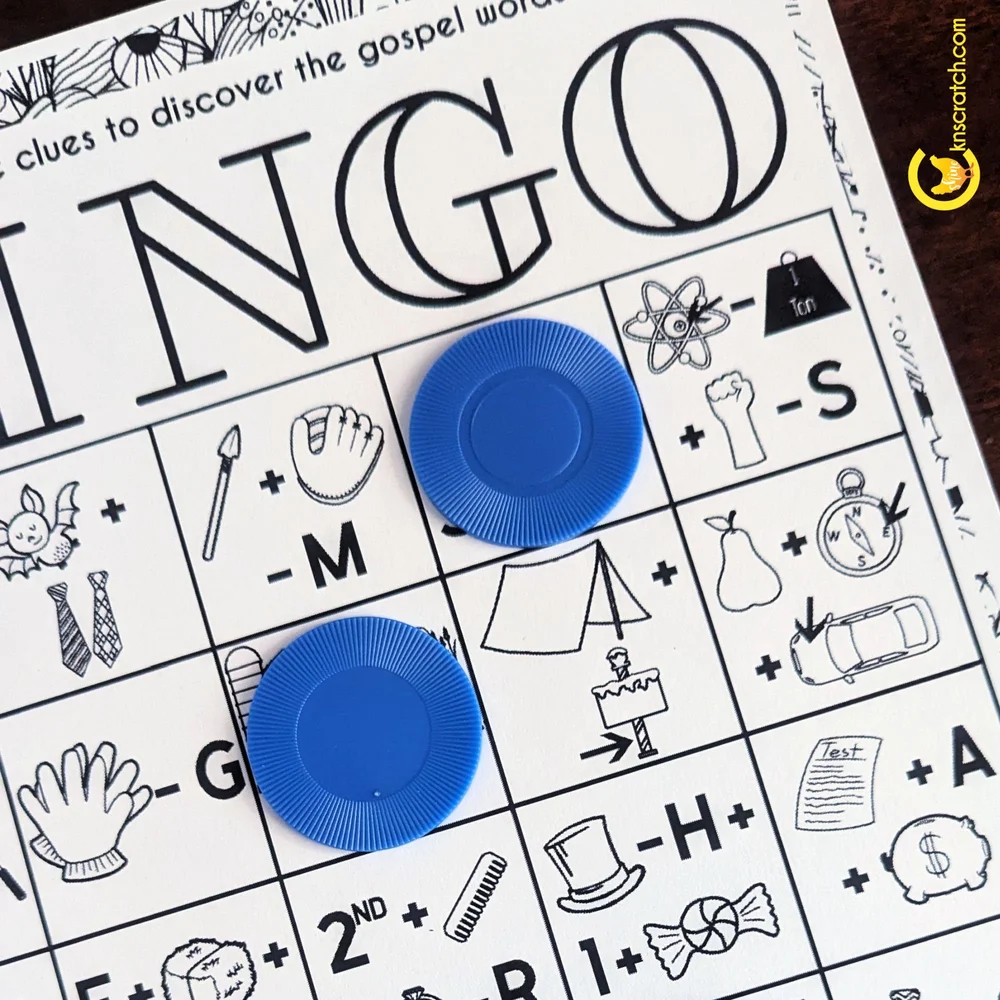 Apostle Bingo (Instant Download) — Chicken Scratch N Sniff