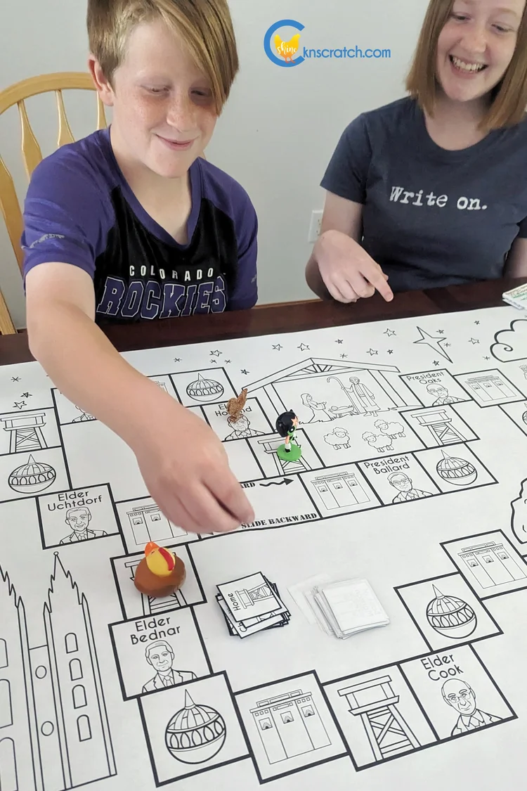 General Conference Board Game — Chicken Scratch N Sniff